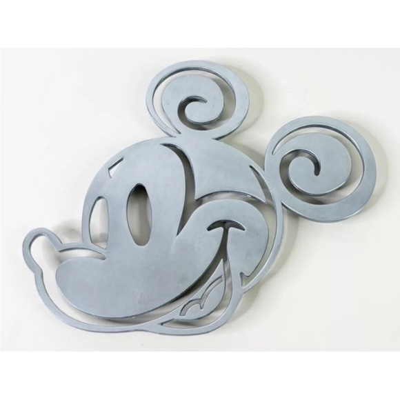 Disney | Kitchen | Disney Mickey Mouse Face Kitchen Trivet Aluminum ...